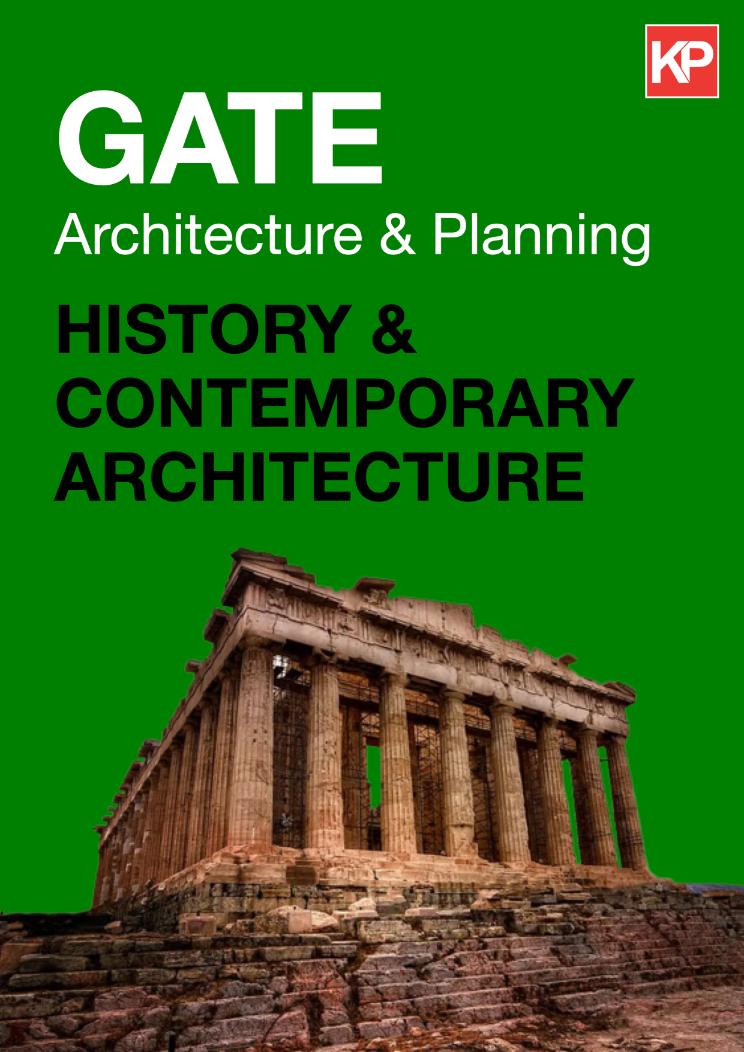 GATE Architecture Books PDF (2026) | Study Material - KP GATE CLASSES